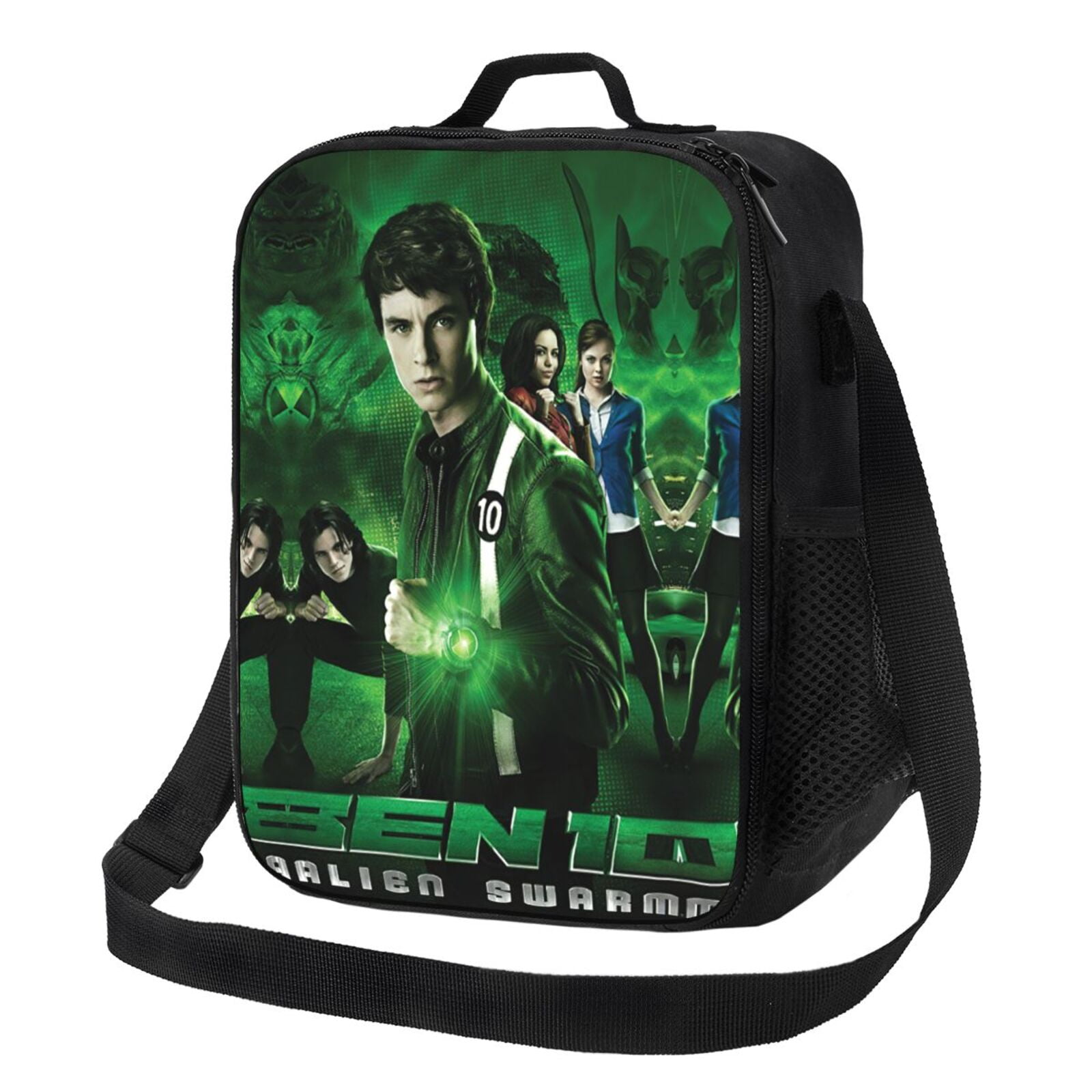 Ben 10 Lunch Bag Thermal Tote with Shoulder Strap for Adults, Perfect ...