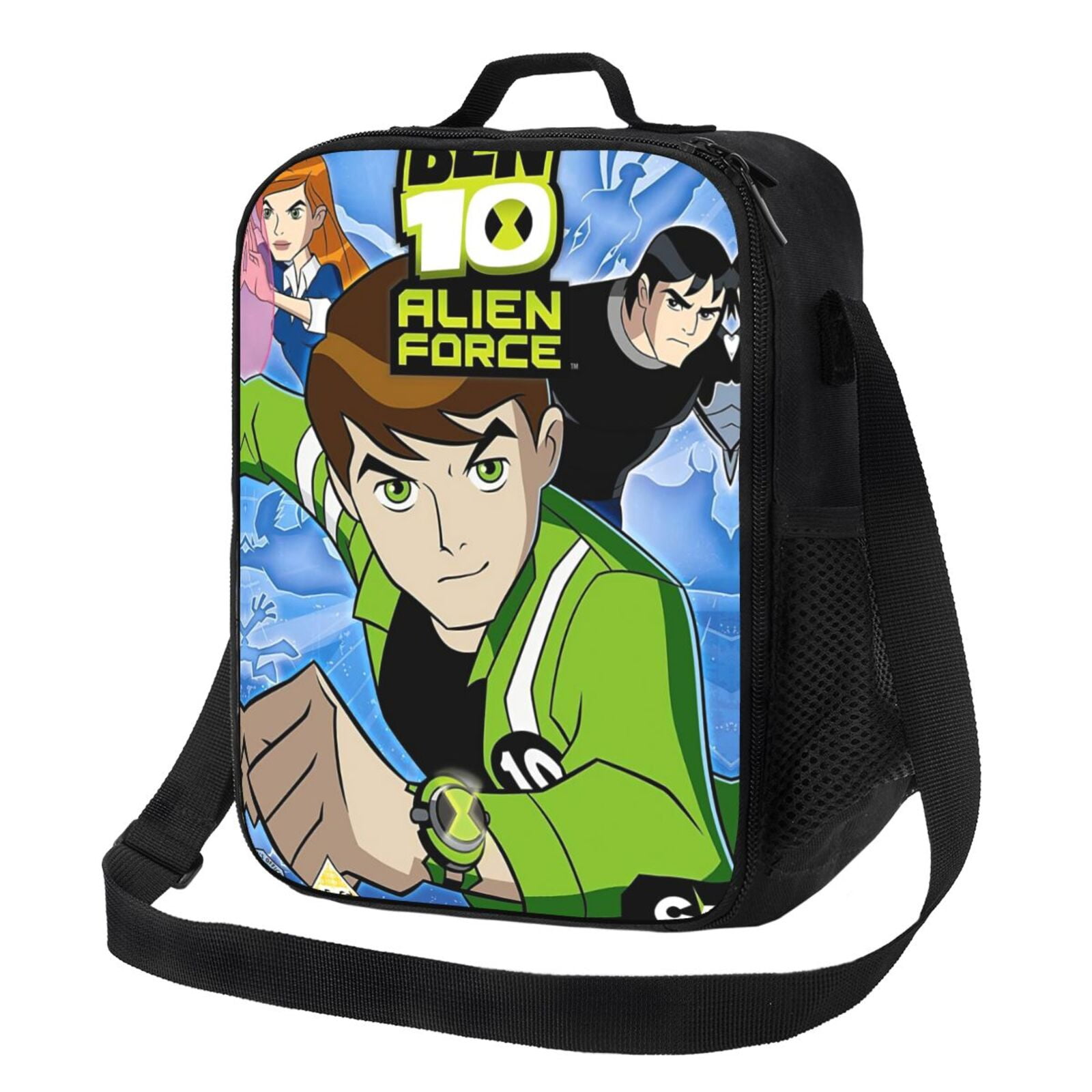 Ben 10 Lunch Bag Thermal Tote with Shoulder Strap for Adults, Perfect ...