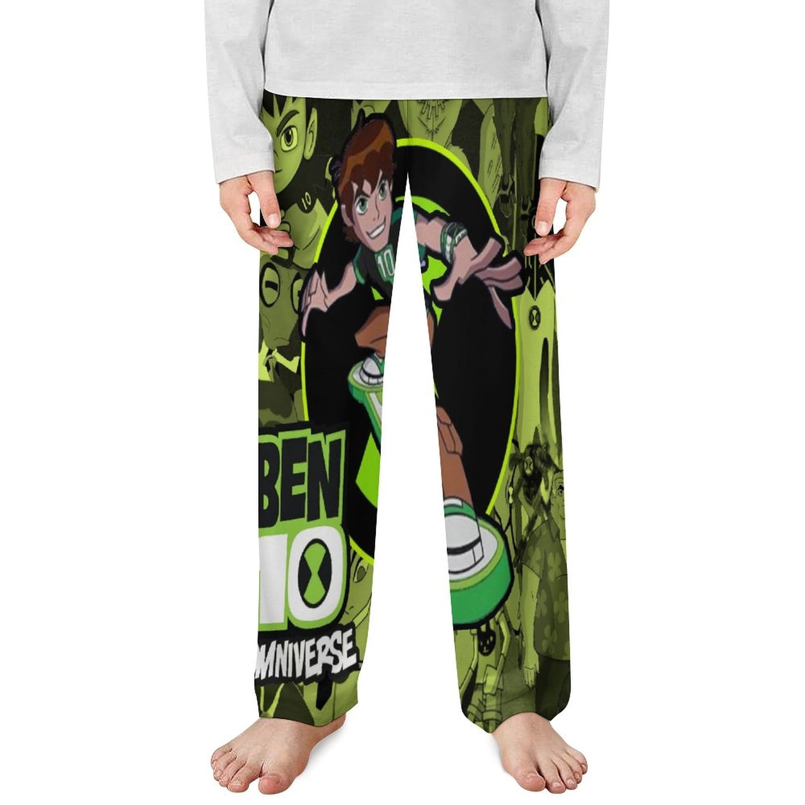 Ben 10 Pajama Pants Children's Straight Leg Lounge Bottoms Printed ...