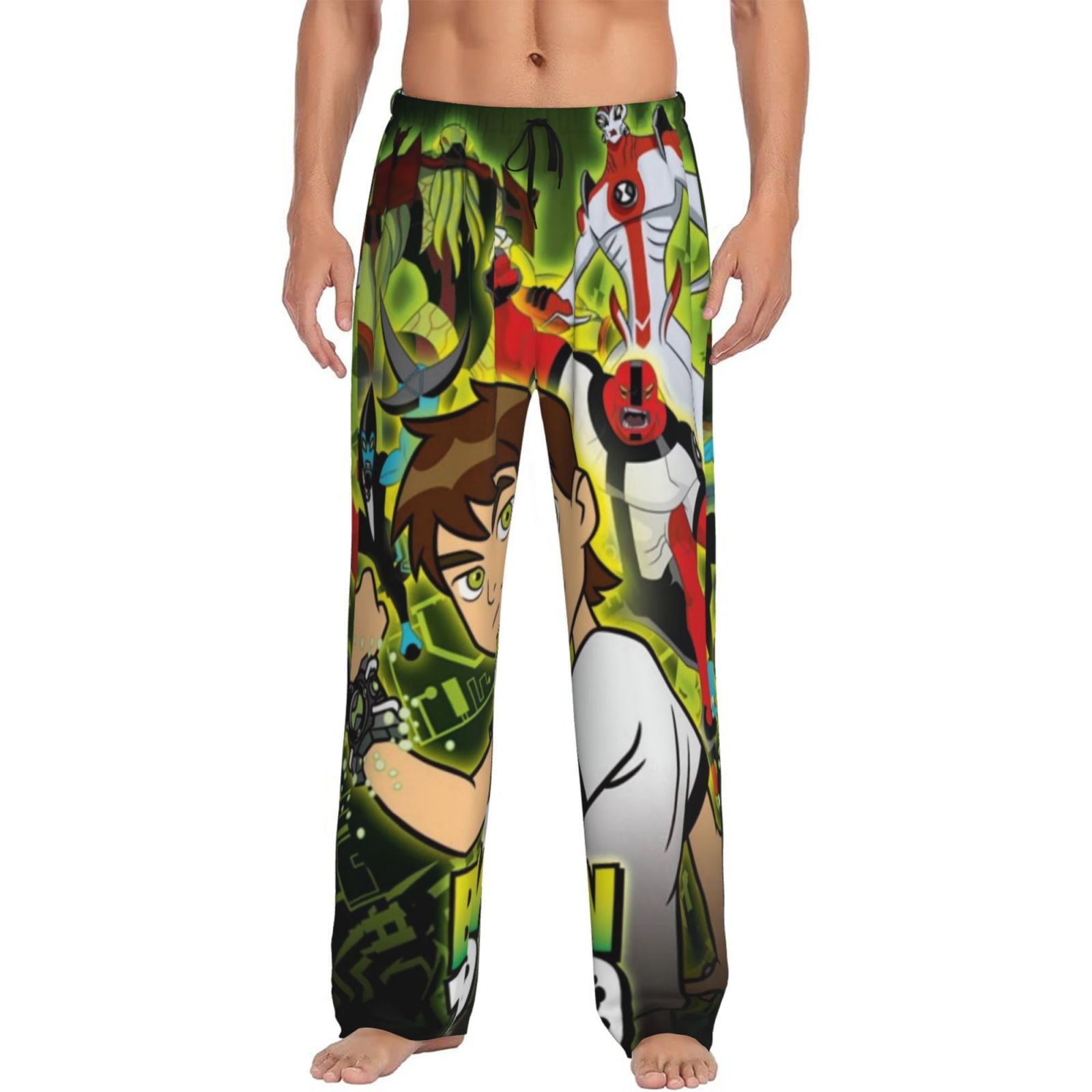 Ben 10 Pajama Pants Drawstring Elastic Waistband Loungewear Comfy ...