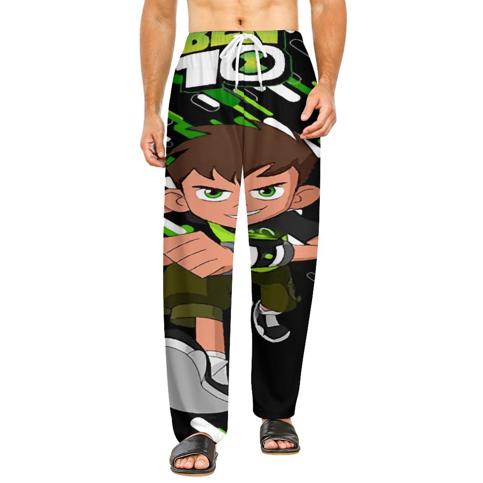 Ben 10 Pajama Pants for Men Women Funny All Over Print Adult Couple ...
