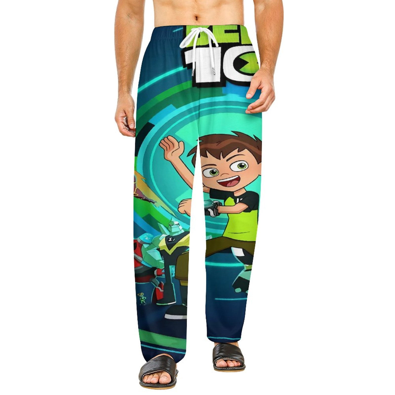Ben 10 Pajama Pants for Men Women Funny All Over Print Adult Couple ...