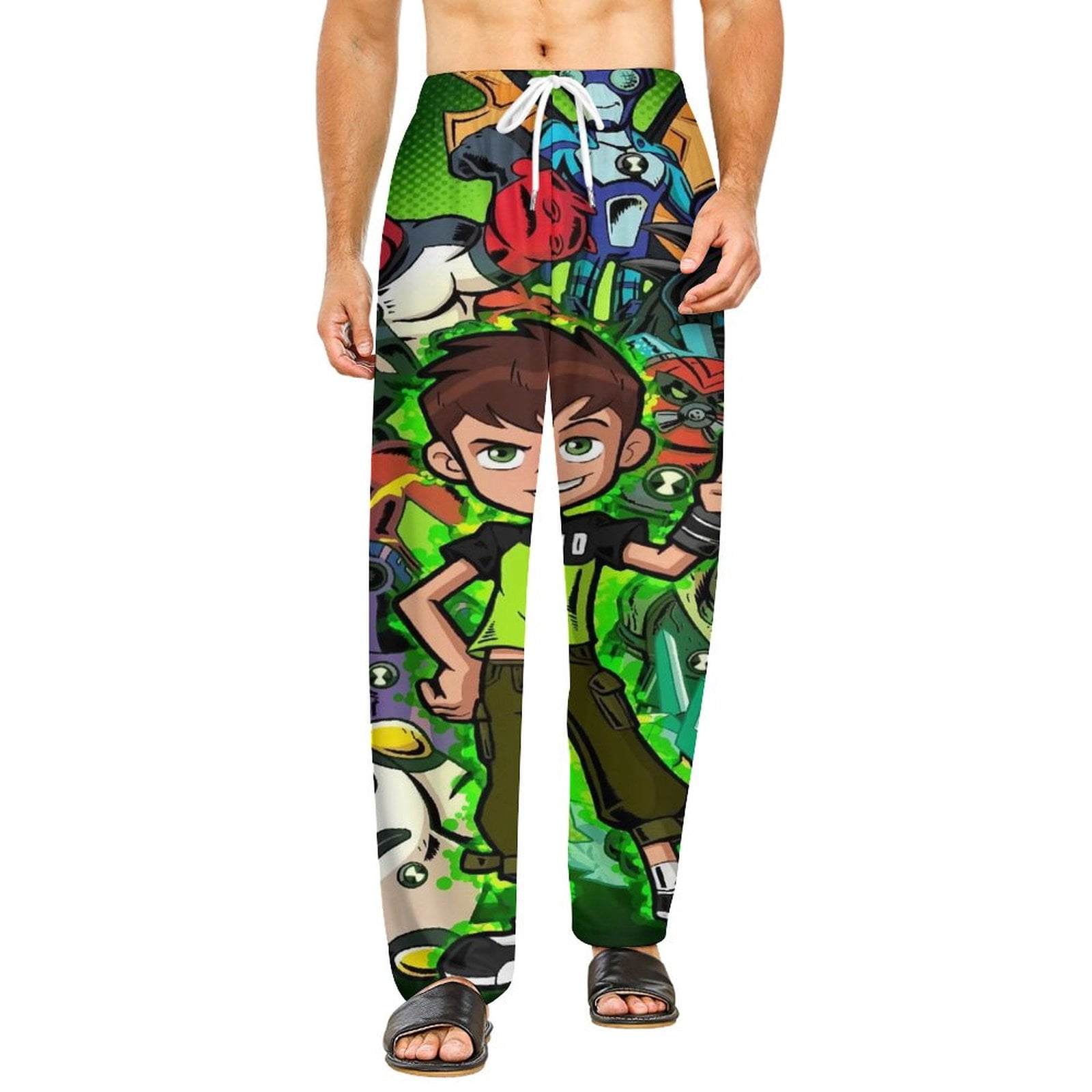 Ben 10 Pajama Pants for Men Women Funny All Over Print Adult Couple ...