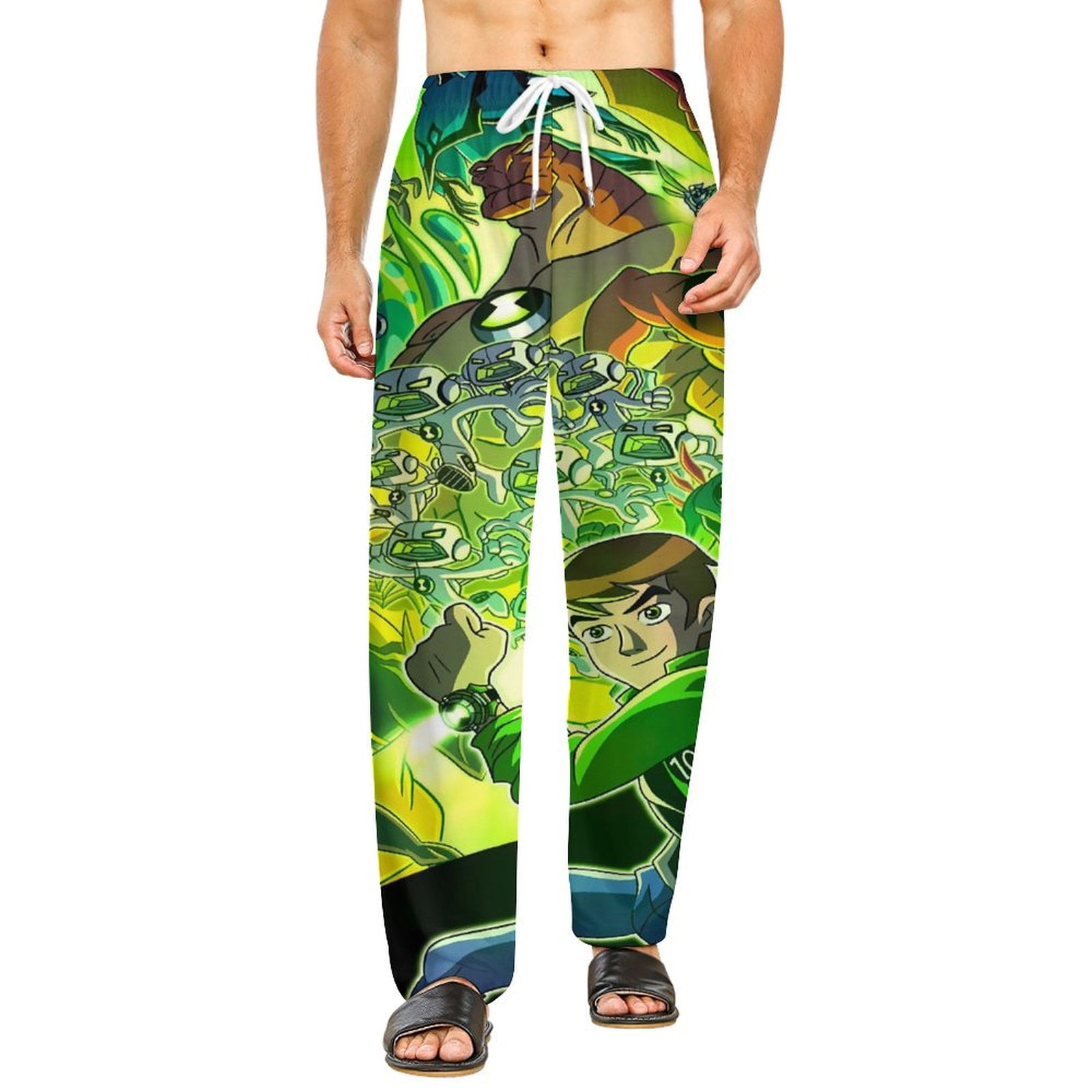 Ben 10 Pajama Pants for Men Women Funny All Over Print Adult Couple ...
