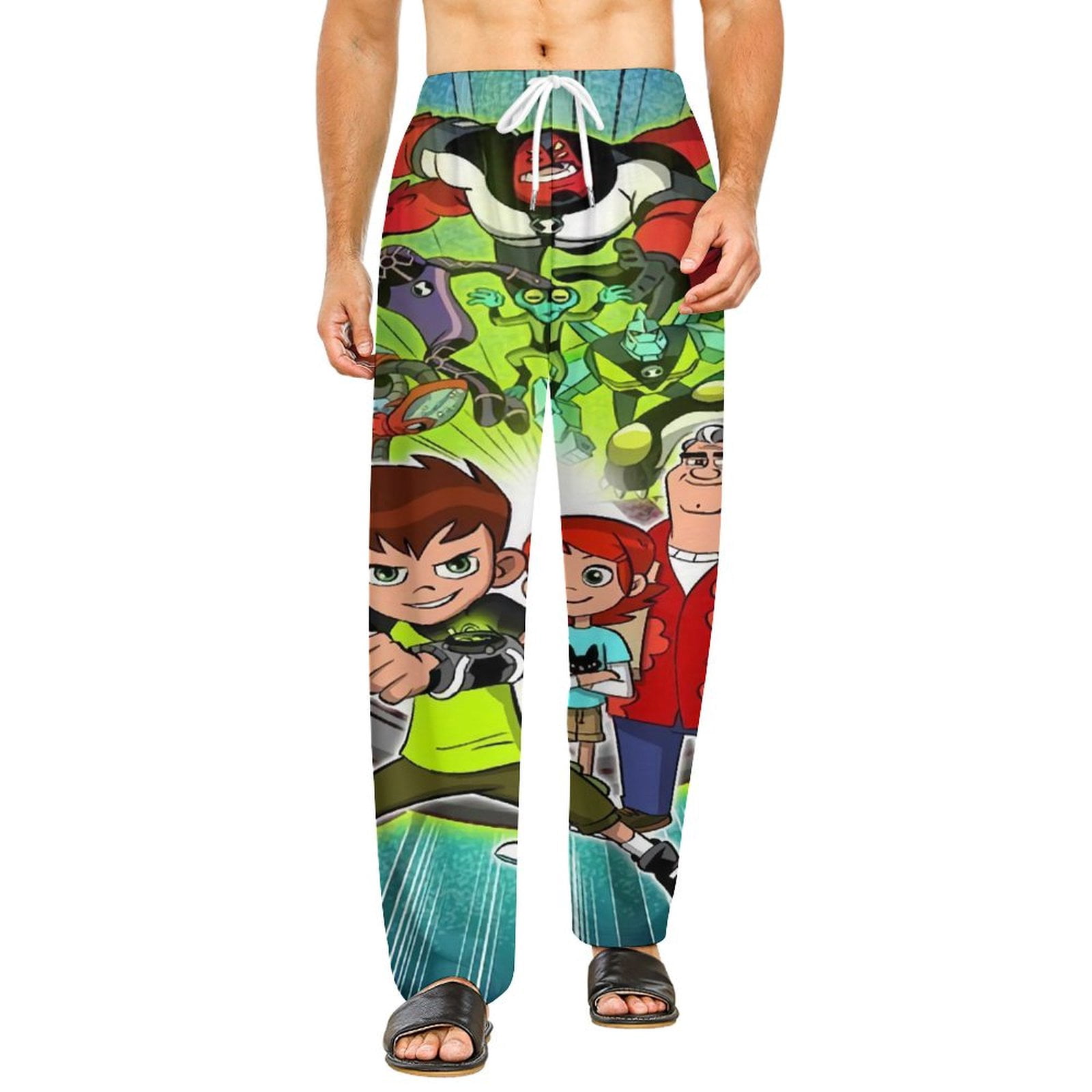 Ben 10 Pajama Pants for Men Women Funny All Over Print Adult Couple ...