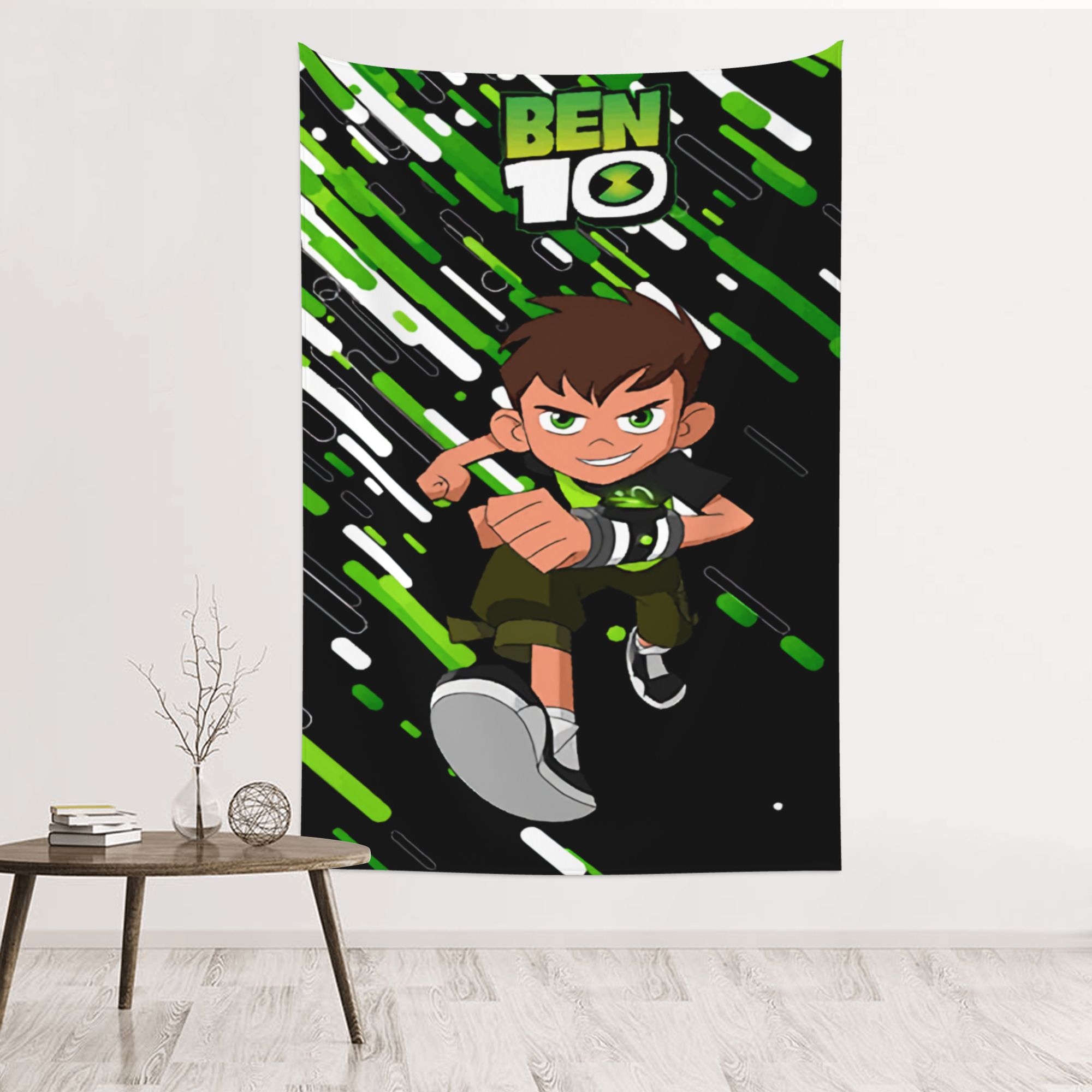 Ben 10 Tapestry Poster Printing Wall Hanging Tapestries Wall Art ...