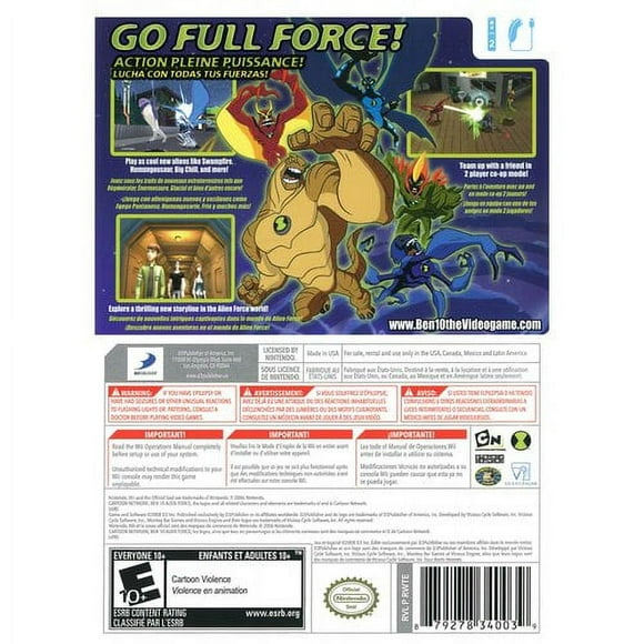 Ben 10 Alien Force Ds