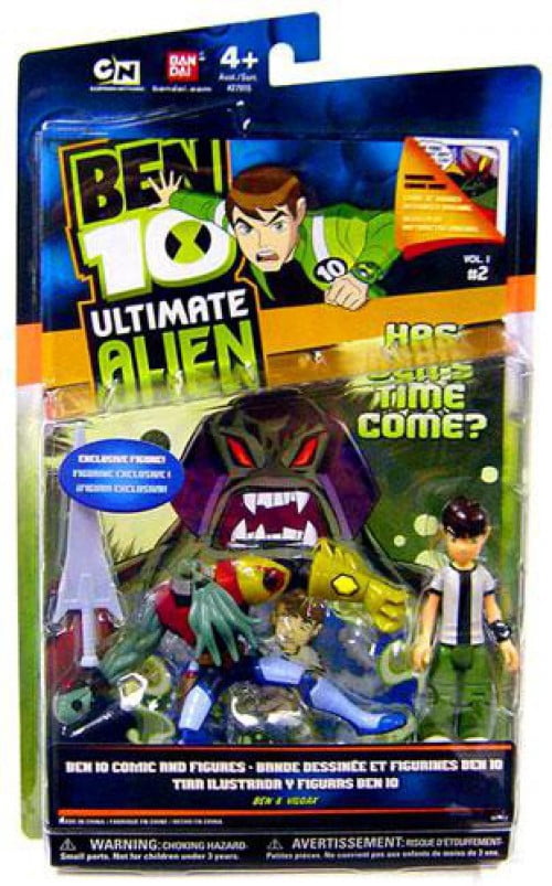 Free Shipping! Ben 10 Ultimate Alien Comic & Figures - Walmart.com ...