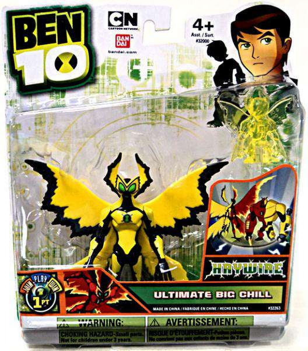 Ben 10 Ultimate Alien Big Chill Ultimate Haywire Action Figure ...