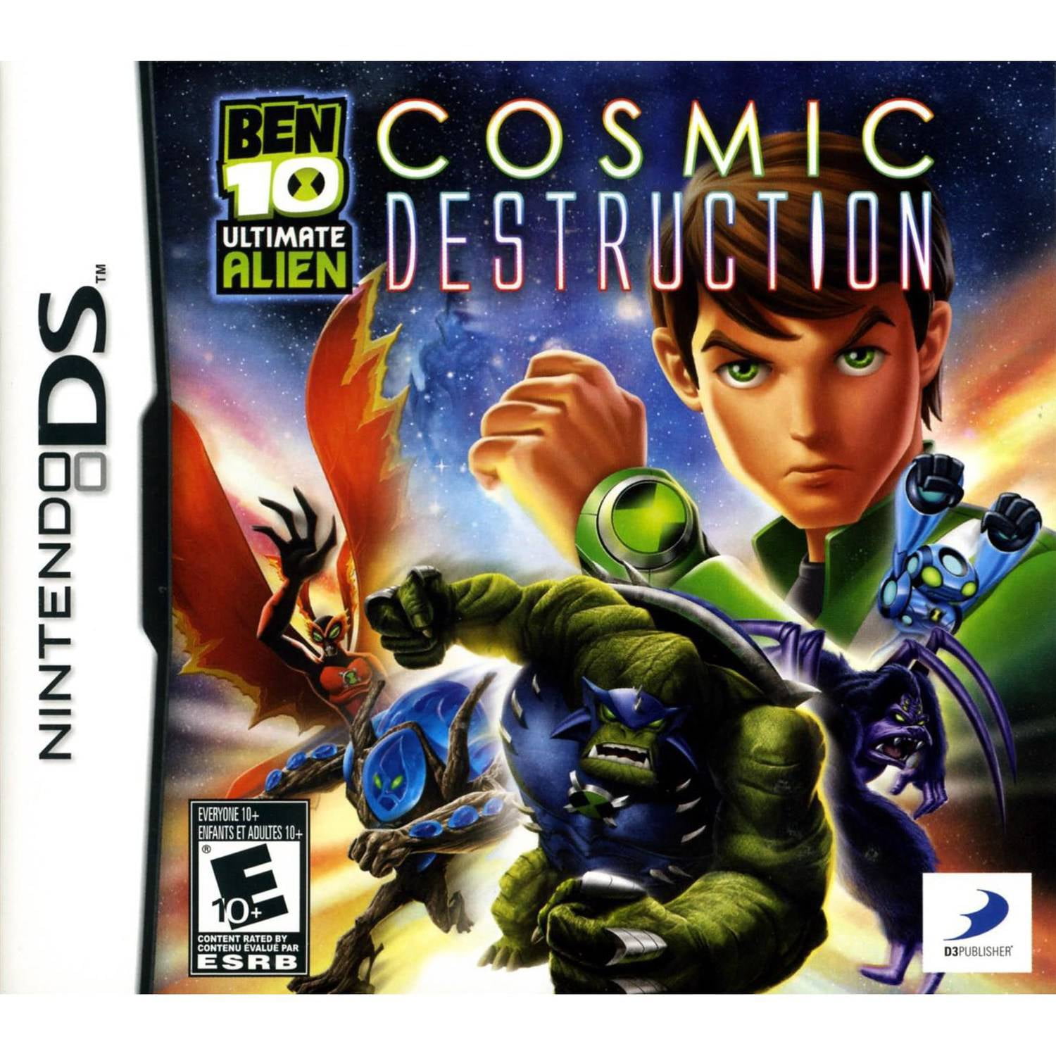 Ben 10 Ultimate Alien: Cosmic Destruction Video Game - Nintendo DS ...