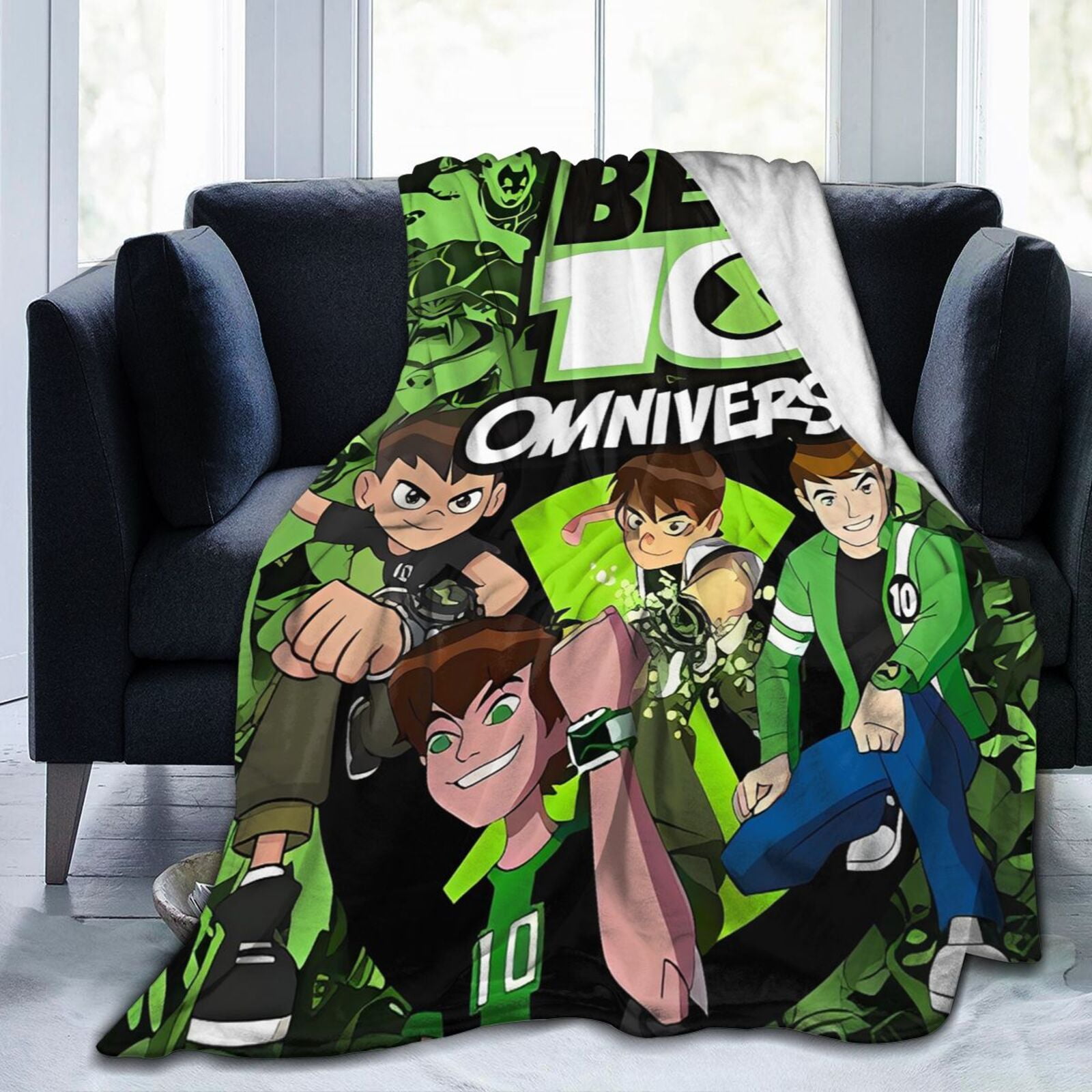 Ben 10 Ultra-Soft Micro Fleece Blanket Cozy Blanket Thick Warm Plush ...