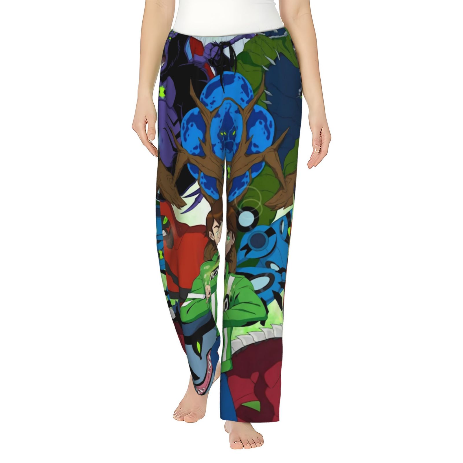 Women's Pajama Pants Ultra Soft Comfy Sleep Lounge Pants Cartoon Print ...