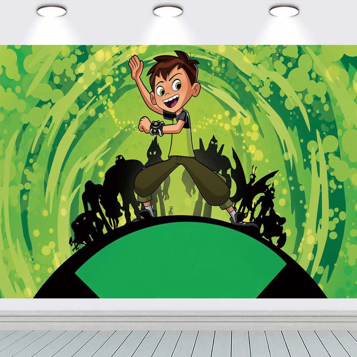 Ben 10 school Background Wall Decor Taspestry Poster Banner Backdrop ...