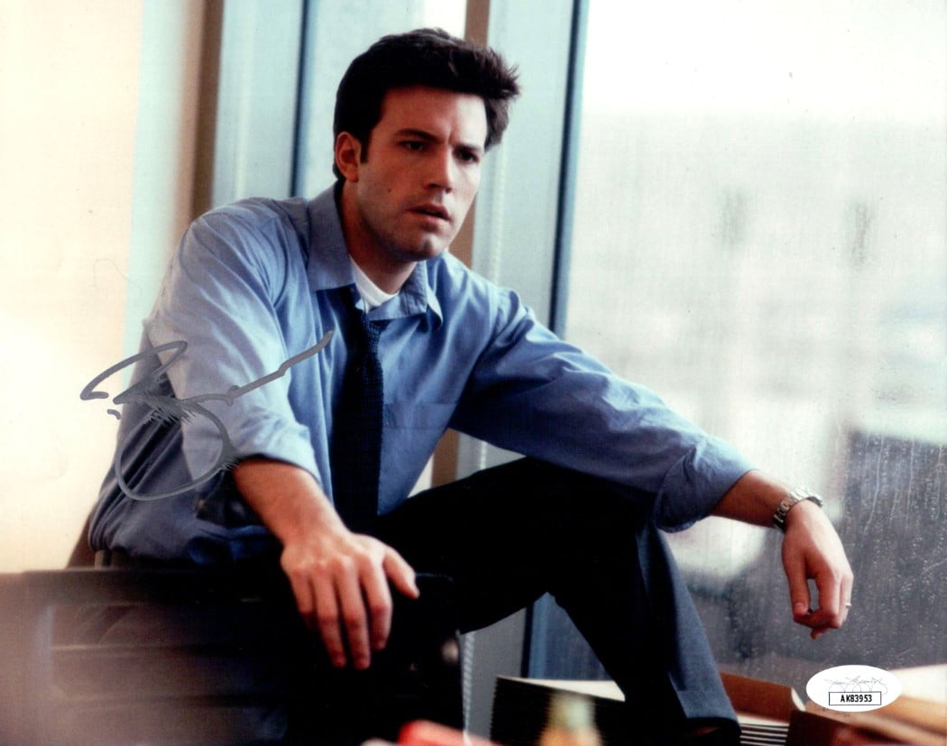 Ben Affleck Signed Autographed 8X10 Photo Young Vintage Smeared JSA ...