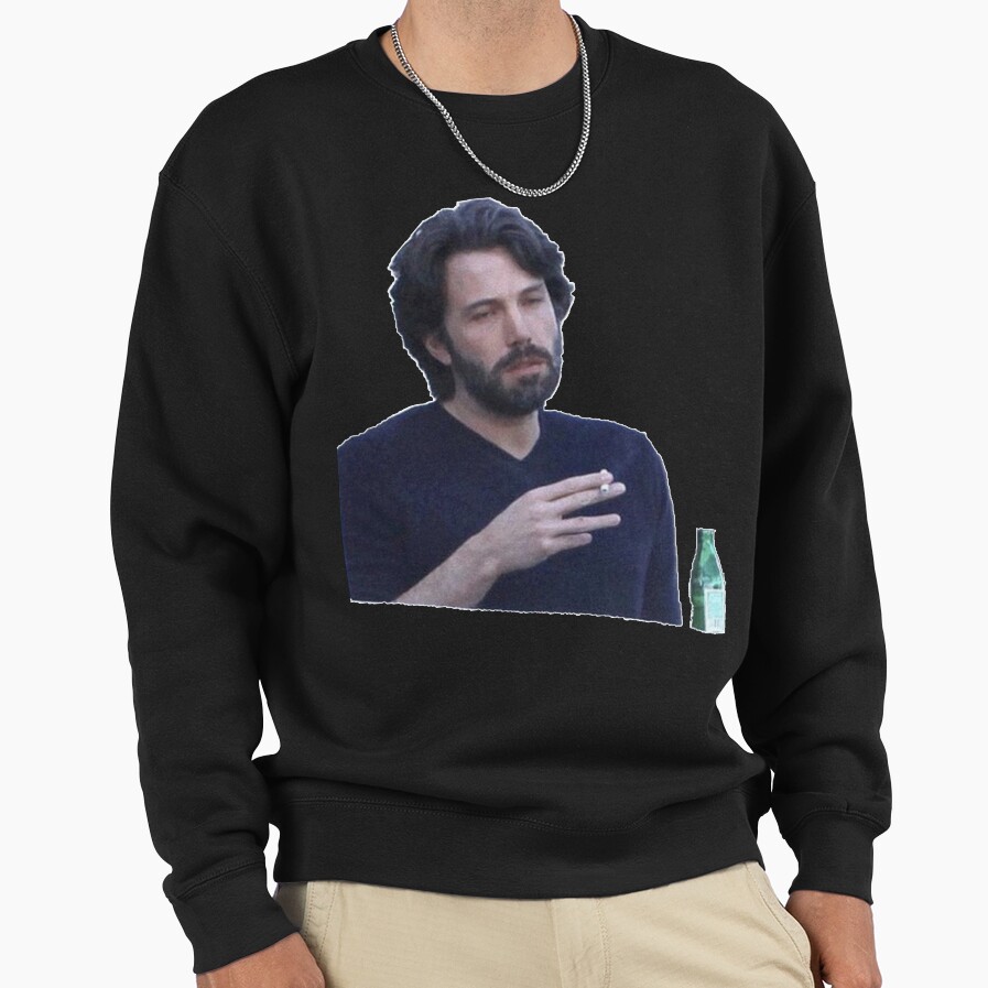 Ben Affleck Smoking Meme Funny Celebrity Retro Graphic Vintage Art ...
