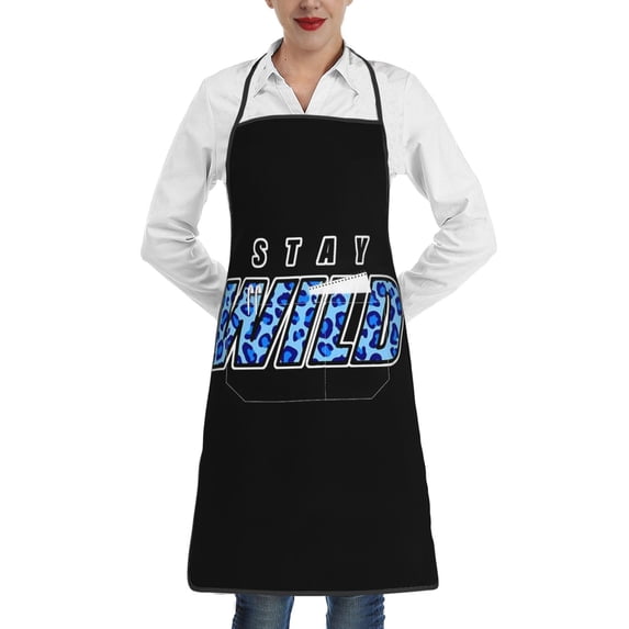 Ben Aze1 Art Stay Leopard Wild Aprons Waterproof Adjustable Aprons Bib ...