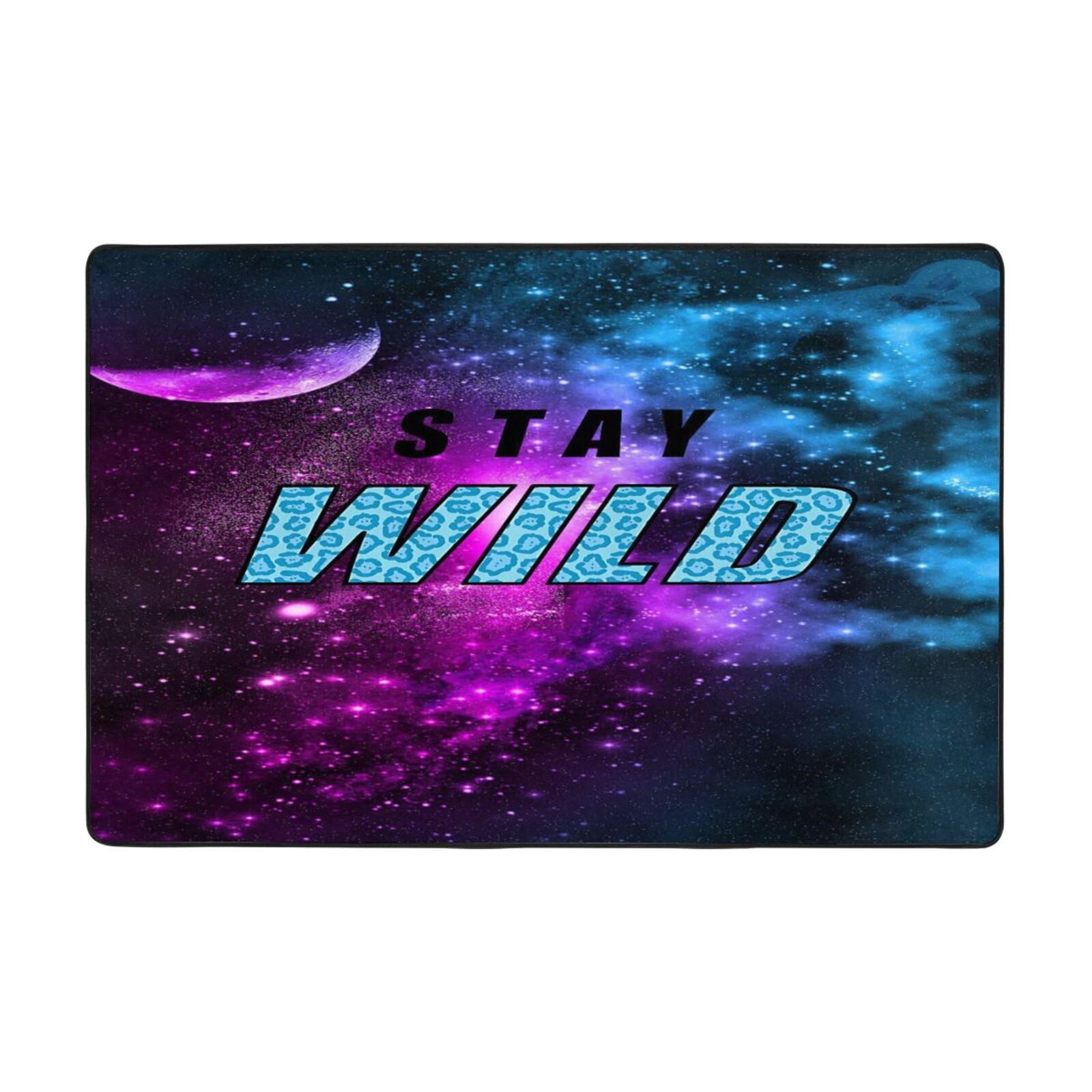 Ben Aze1 Art Stay Leopard Wild Area Rug Cartoon Rug Modern 3D Digital ...