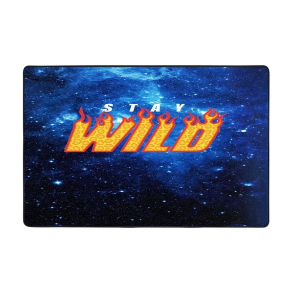 Ben Aze1 Art Stay Leopard Wild Area Rug Cartoon Rug Modern 3D Digital ...