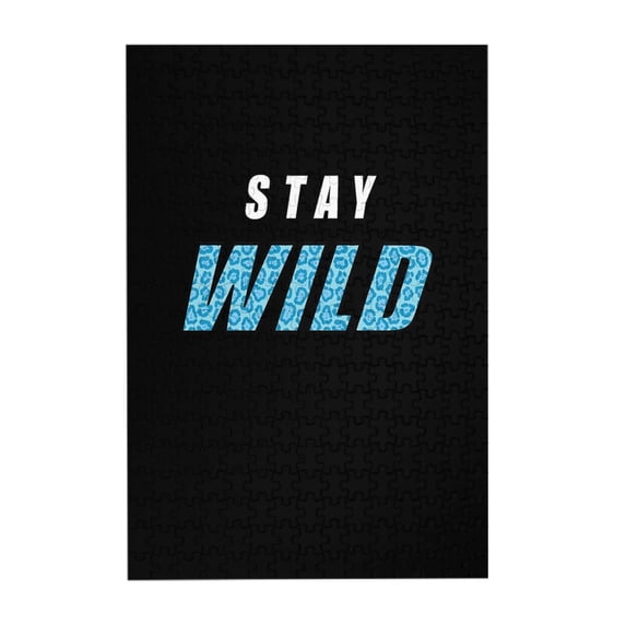 Ben Aze1 Art Stay Leopard Wild Jigsaw Puzzles Novelty Jigsaw Puzzle ...