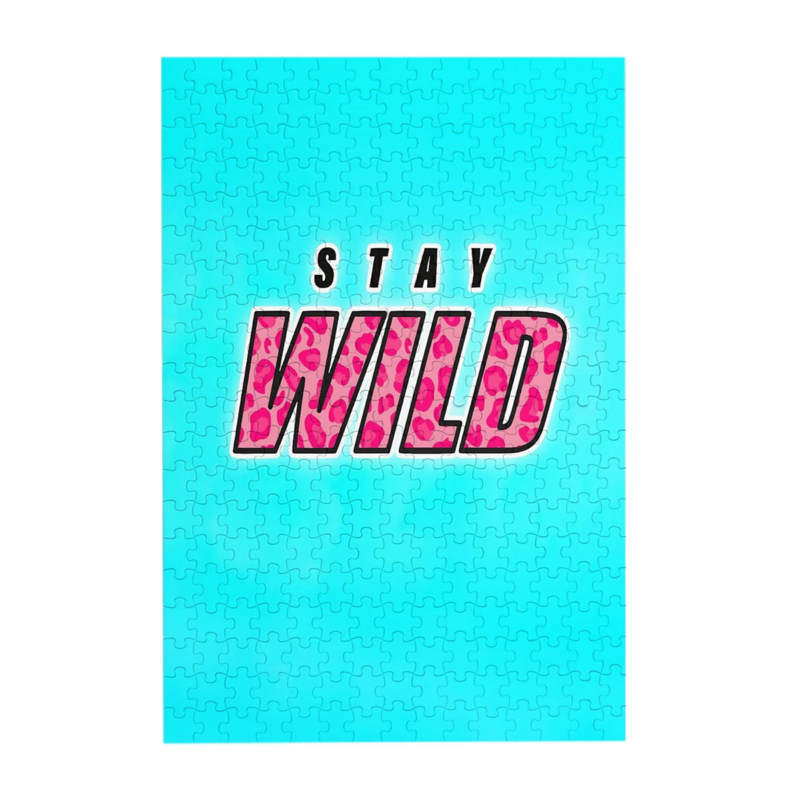 Ben Aze1 Art Stay Leopard Wild Jigsaw Puzzles Novelty Jigsaw Puzzle ...