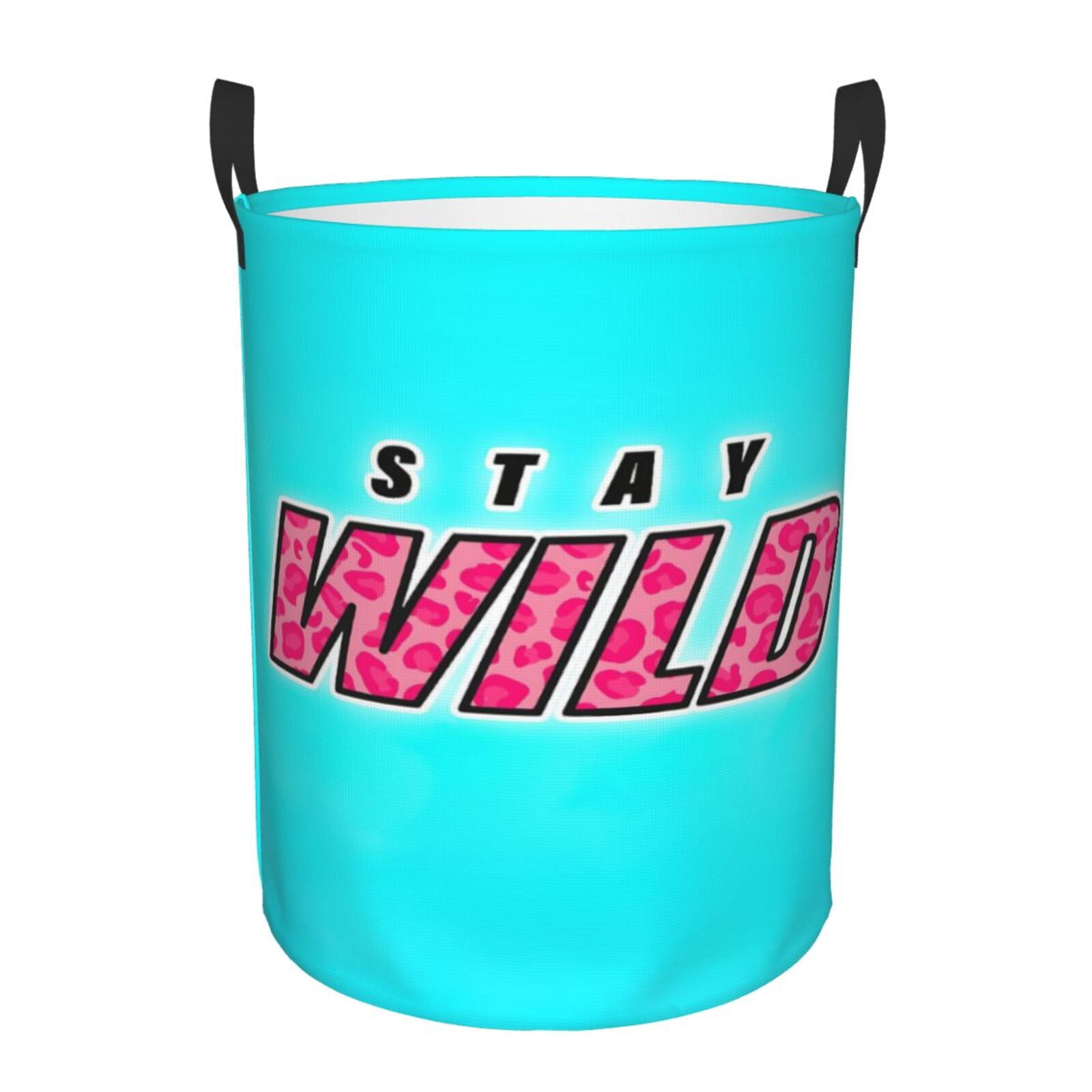 Ben Aze1 Art Stay Leopard Wild Laundry Basket with Handle Waterproof ...