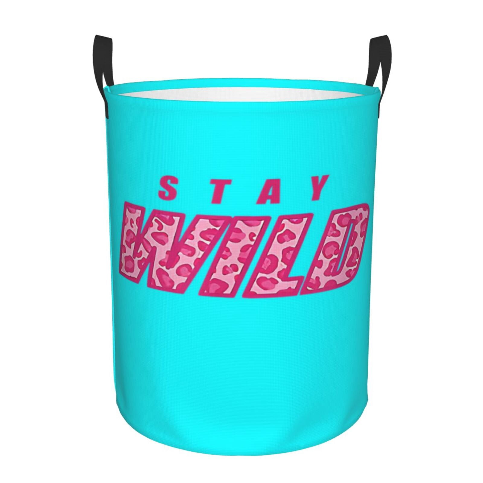 Ben Aze1 Art Stay Leopard Wild Laundry Basket with Handle Waterproof ...