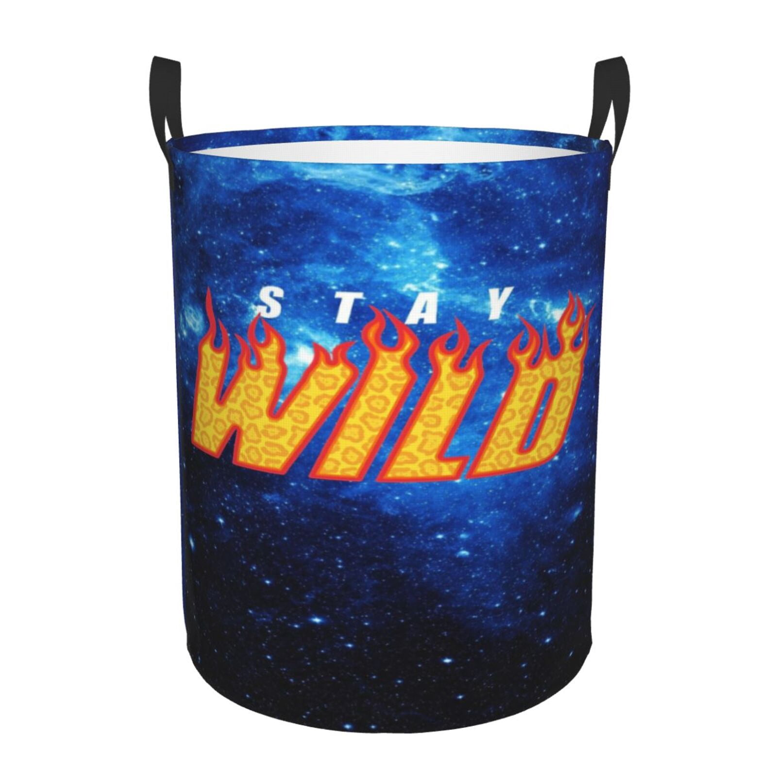 Ben Aze1 Art Stay Leopard Wild Laundry Basket with Handle Waterproof ...