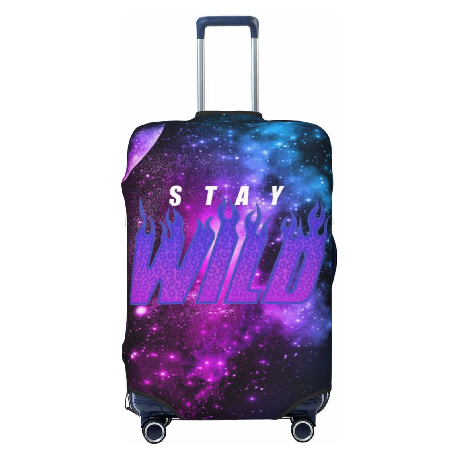 Ben Aze1 Art Stay Leopard Wild Luggage Suitcase Covers Elastic Washable ...