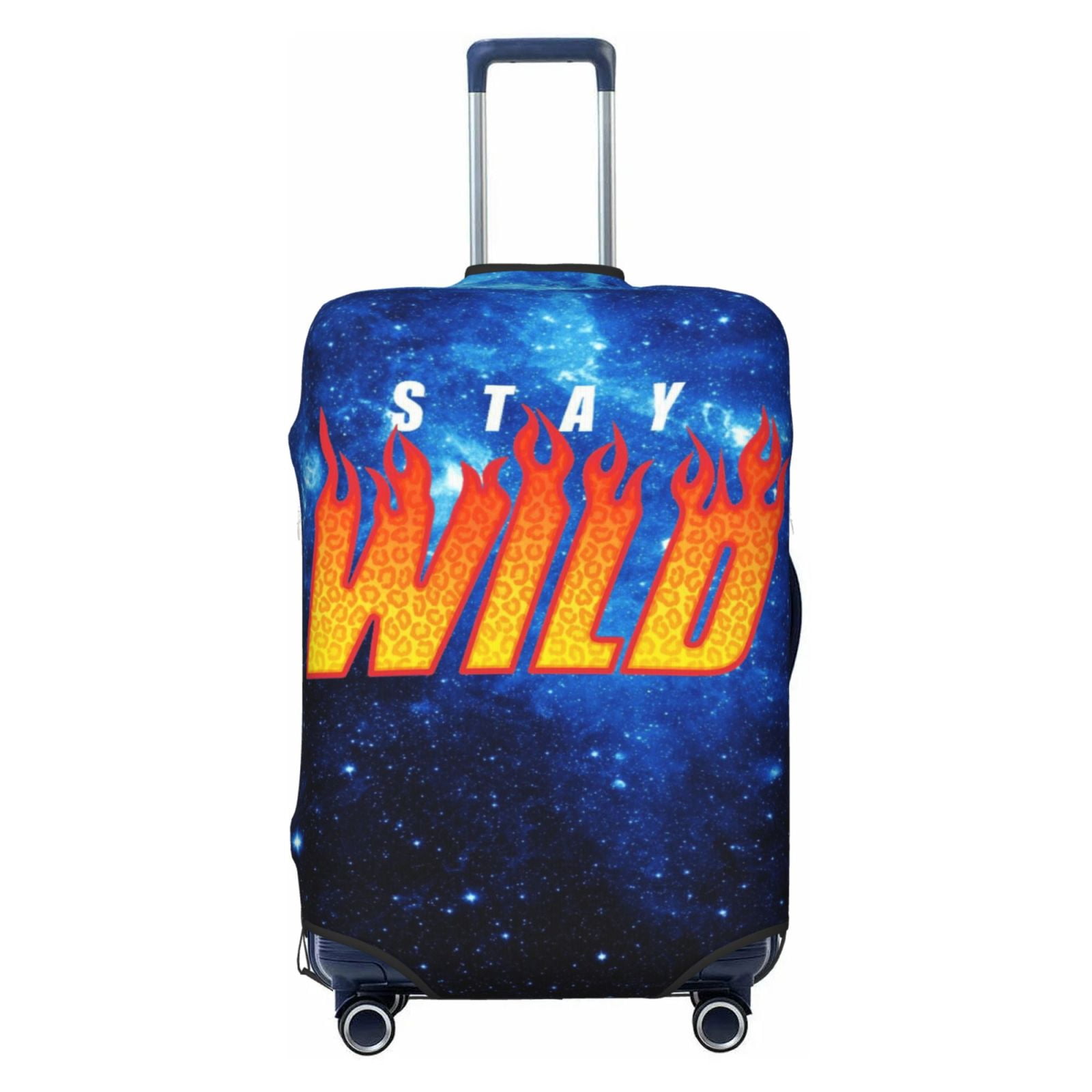 Ben Aze1 Art Stay Leopard Wild Luggage Suitcase Covers Elastic Washable ...