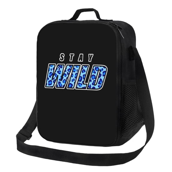 Ben Aze1 Art Stay Leopard Wild Lunch Bag Portable Insulation Lunch Box ...