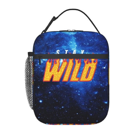 Ben Aze1 Art Stay Leopard Wild Lunch Bag Portable Lnsulation Lunch Box ...