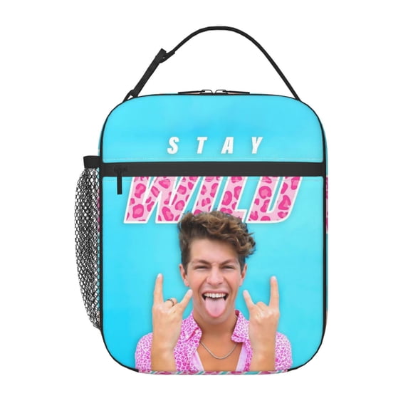 Ben Aze1 Art Stay Leopard Wild Lunch Bag Portable Lnsulation Lunch Box ...