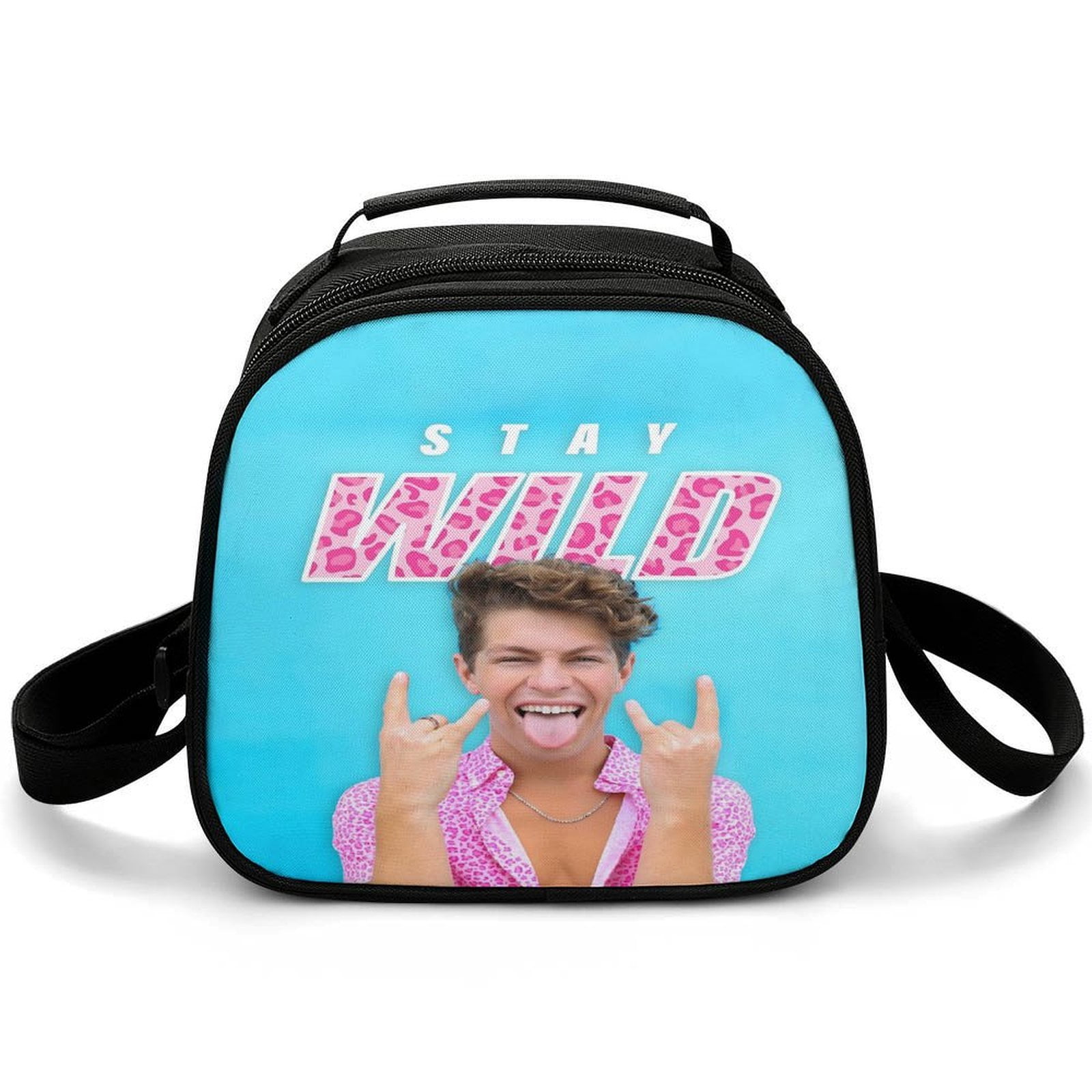 Ben Aze1 Art Stay Leopard Wild Lunch Box with Portable Tableware Lunch ...