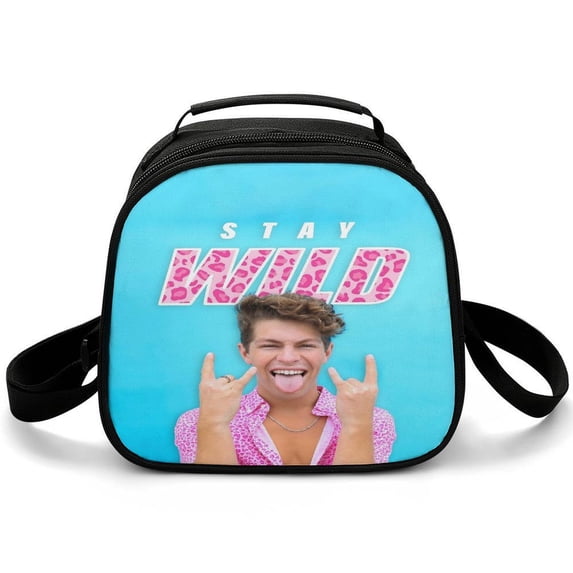 Ben Aze1 Art Stay Leopard Wild Lunch Box with Portable Tableware Lunch ...