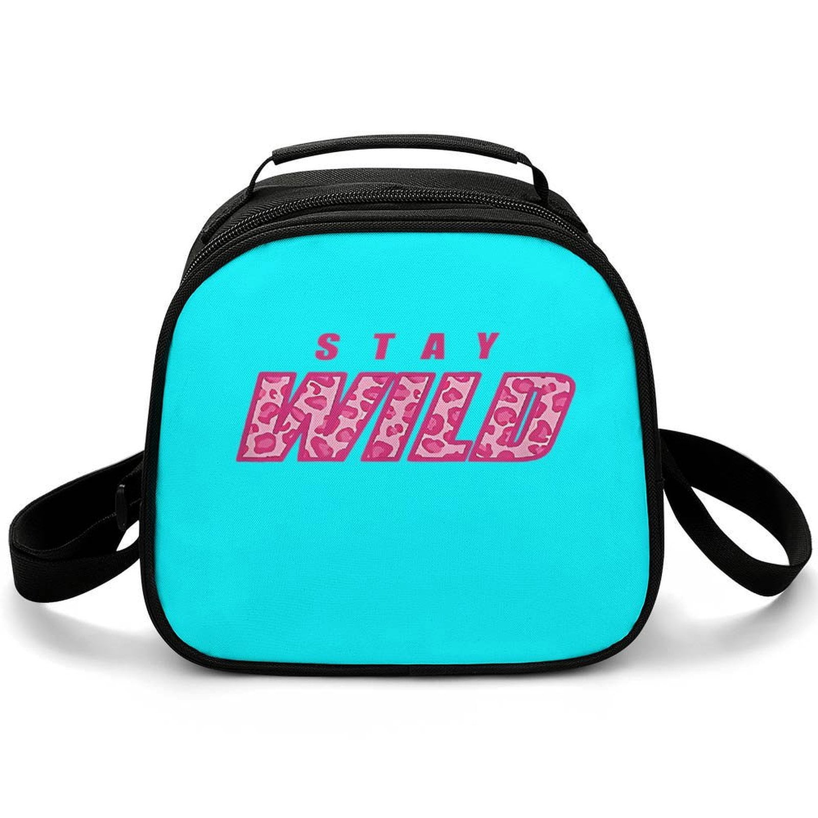 Ben Aze1 Art Stay Leopard Wild Lunch Box with Portable Tableware Lunch ...