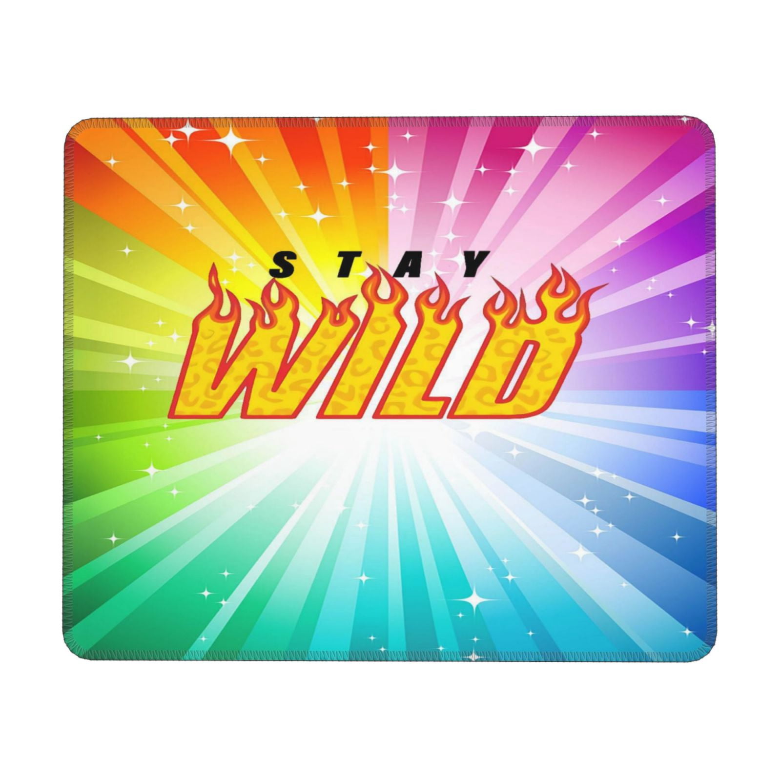 Ben Aze1 Art Stay Leopard Wild Rubber Lock Edge Mouse Pad Office Mouse ...