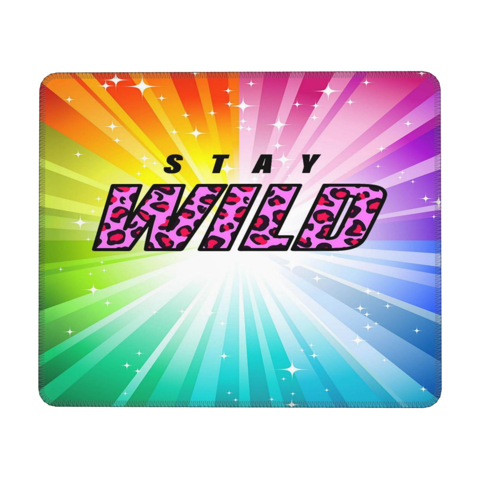 Ben Aze1 Art Stay Leopard Wild Rubber Lock Edge Mouse Pad Office Mouse ...