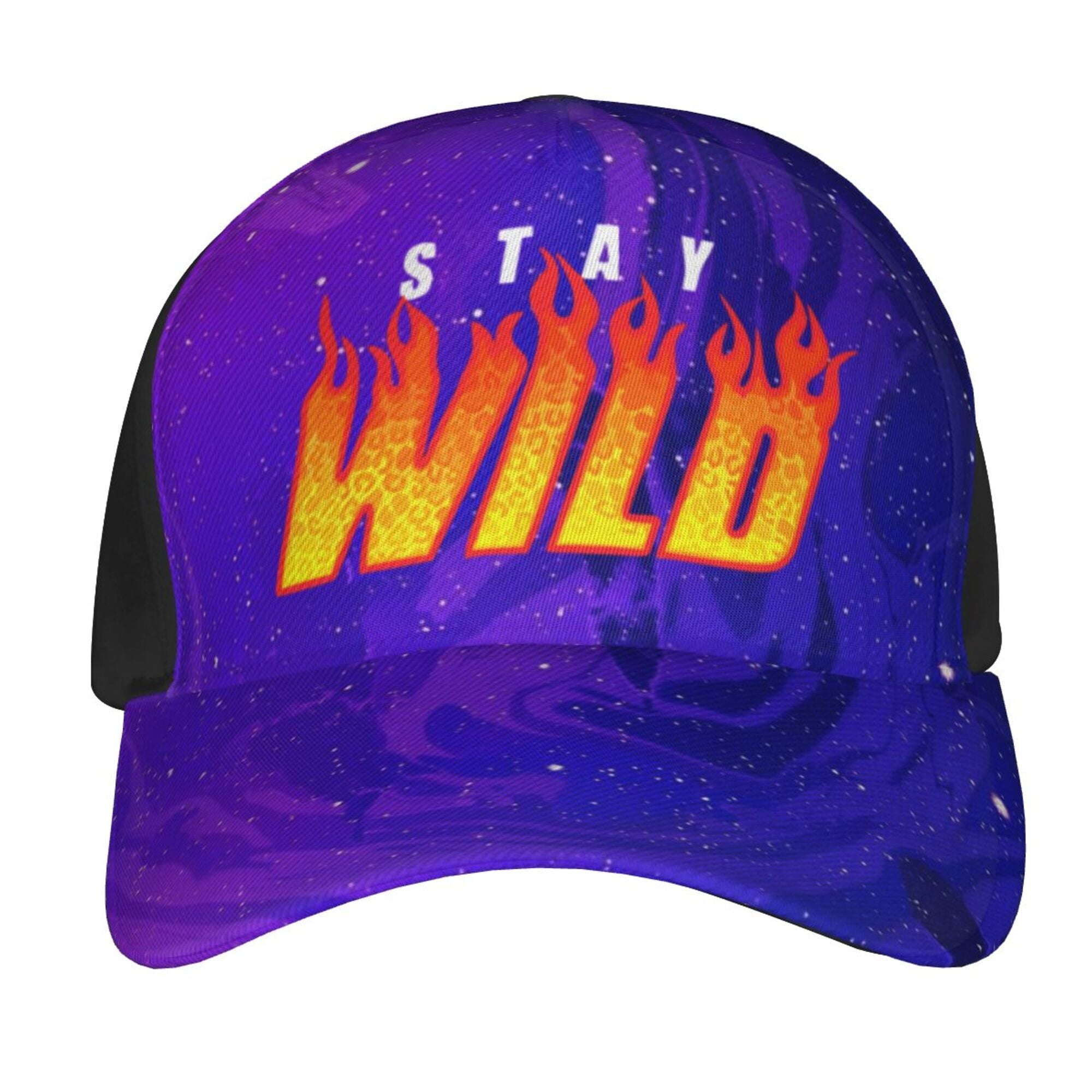 Ben Azelart Stay Wild Baseball Hat Hip Hop Caps Sun Hat Outdoor Trucker ...