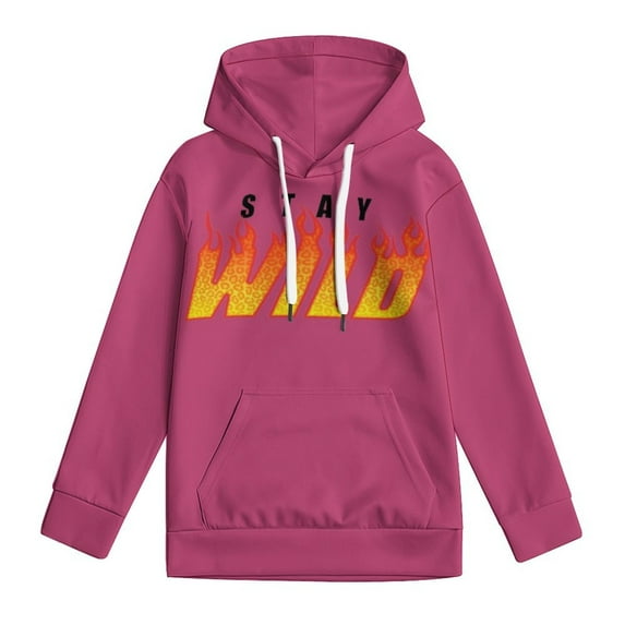 Ben Azelart Stay Wild Hoodie for Boys Girls, Novelty 3D Print Pullover ...