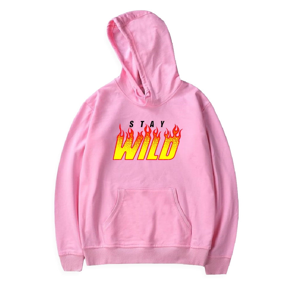 Ben Azelart Stay Wild Hoodie Women Men Long Sleeve Hooded Sweatshirt ...