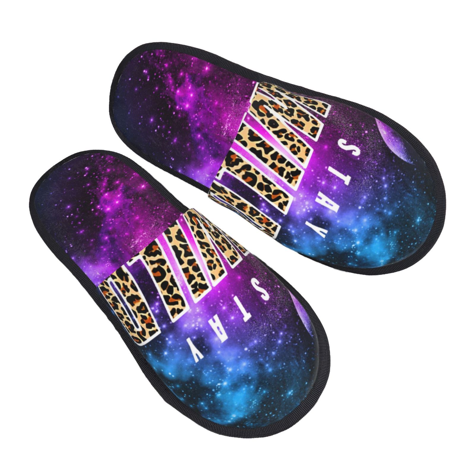 Ben Azelart Stay Wild House Slippers For Women Men Indoor Outdoor-Cute ...