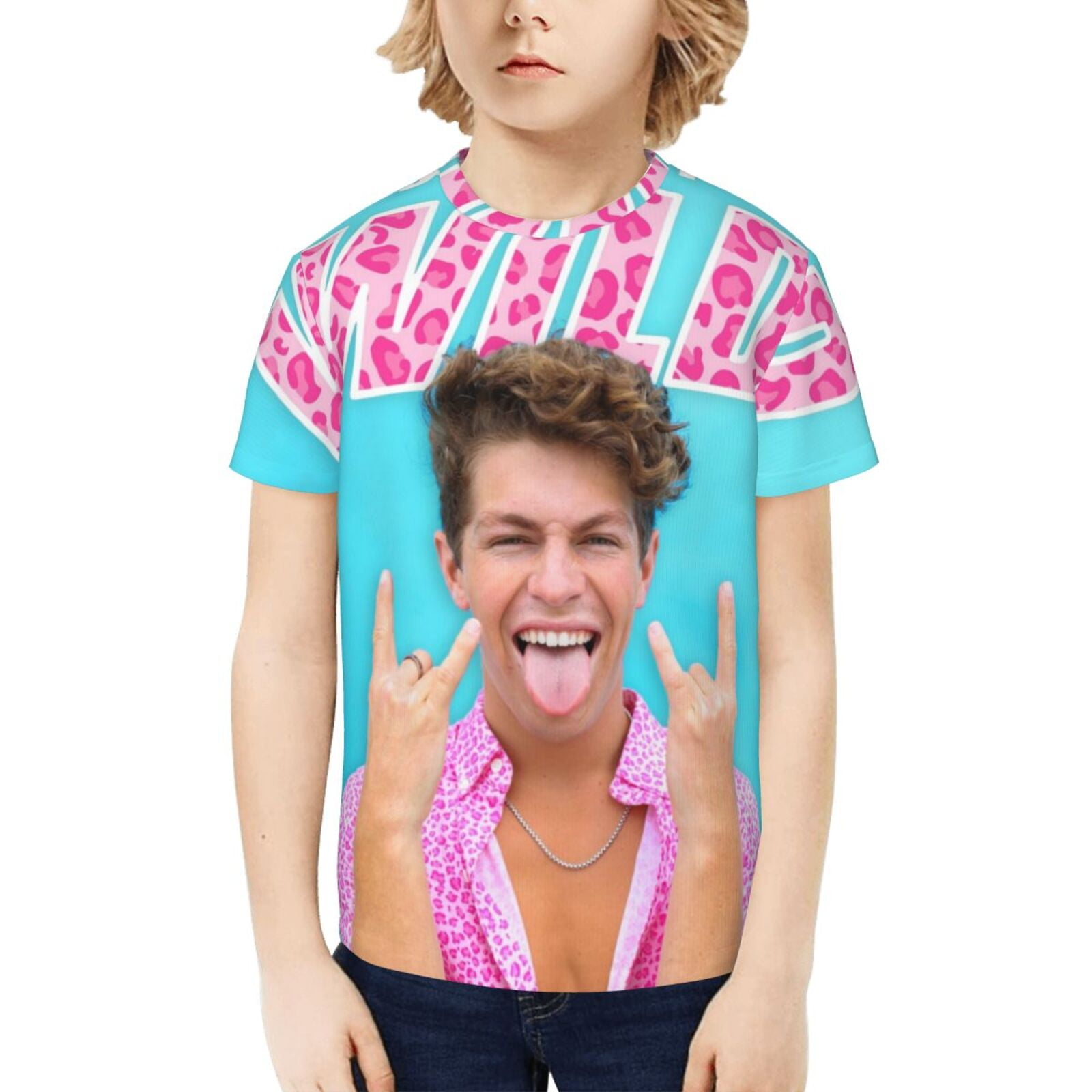 Ben Azelart Stay Wild Kids T-Shirt 3d Printed Graphic T-Shirts Boys And ...