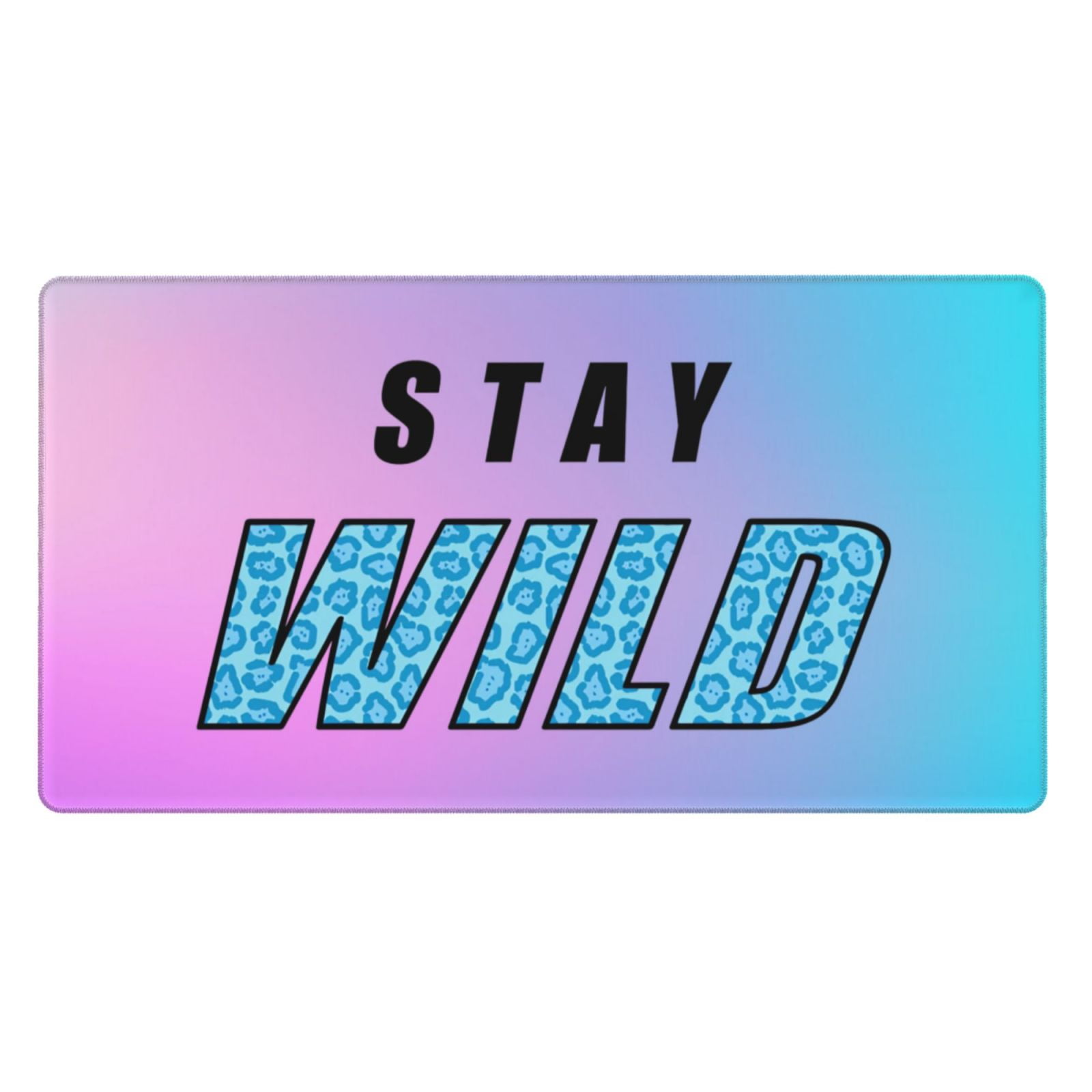 Ben Azelart Stay Wild Mouse Pad 16x29.5 Inch Computer Keyboard Mouse ...