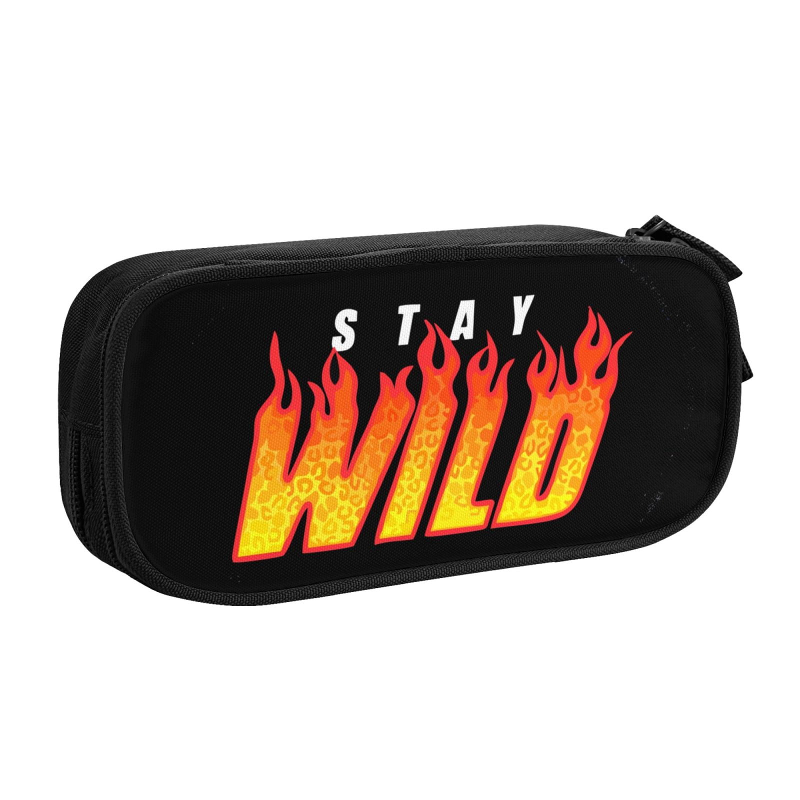 Ben Azelart Stay Wild Pencil Case, Multipurpose Pencase ,Large Capacity ...