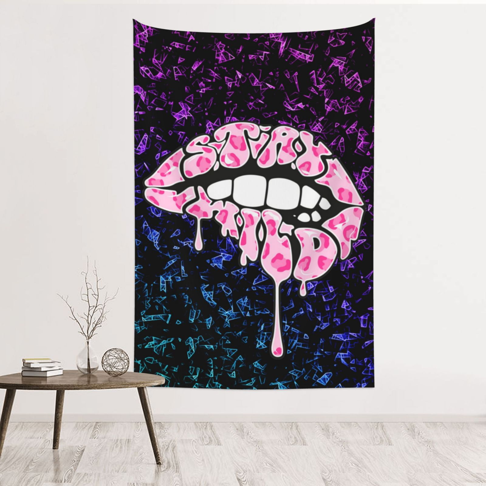 Ben Azelart Stay Wild Tapestry Wall Hanging Home Decoration Wall ...