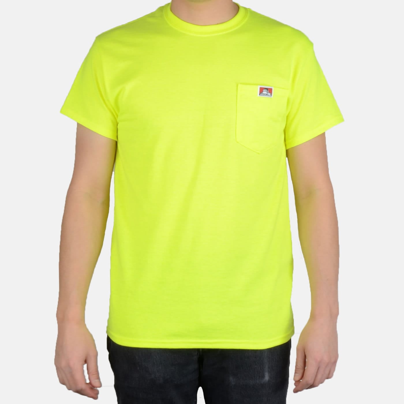 Ben Davis Classic Label Short Sleeve Heavyweight Pocket T-Shirt 9022-S ...