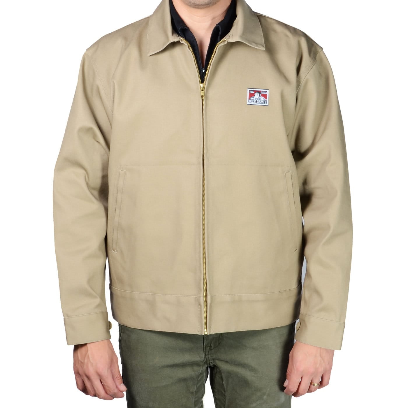 Ben Davis Eisenhower Jacket, WW2 Pilot Design, Durable Twill Fabric ...