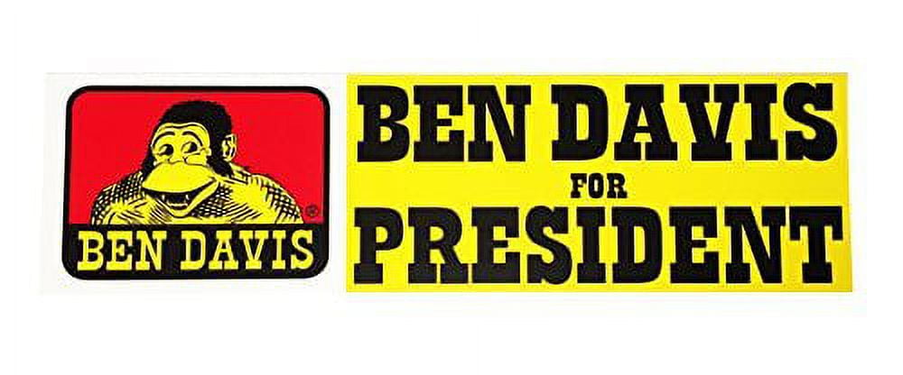 Ben Davis For President Bumper Sticker 100% Authentic, Model: , Sport ...