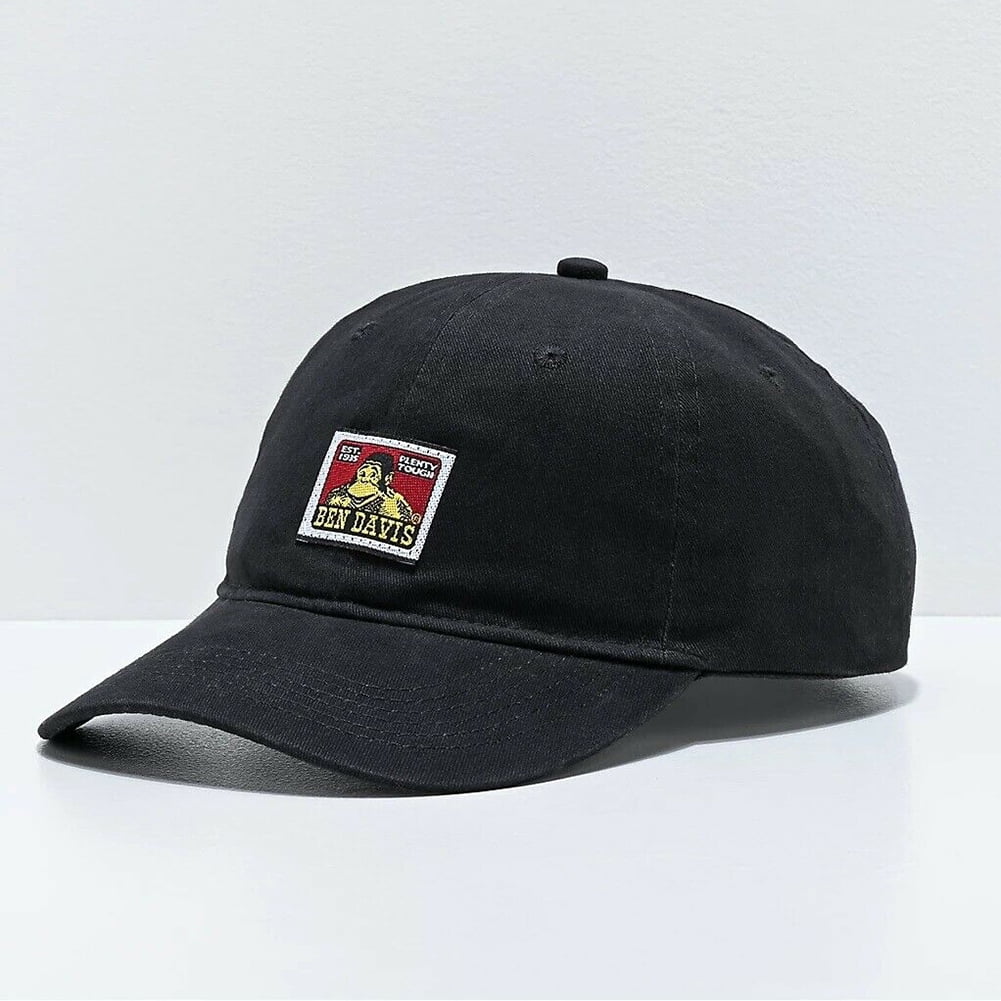 Ben Davis Mens Unconstructed Adjustable Cotton Twill Baseball Cap ...