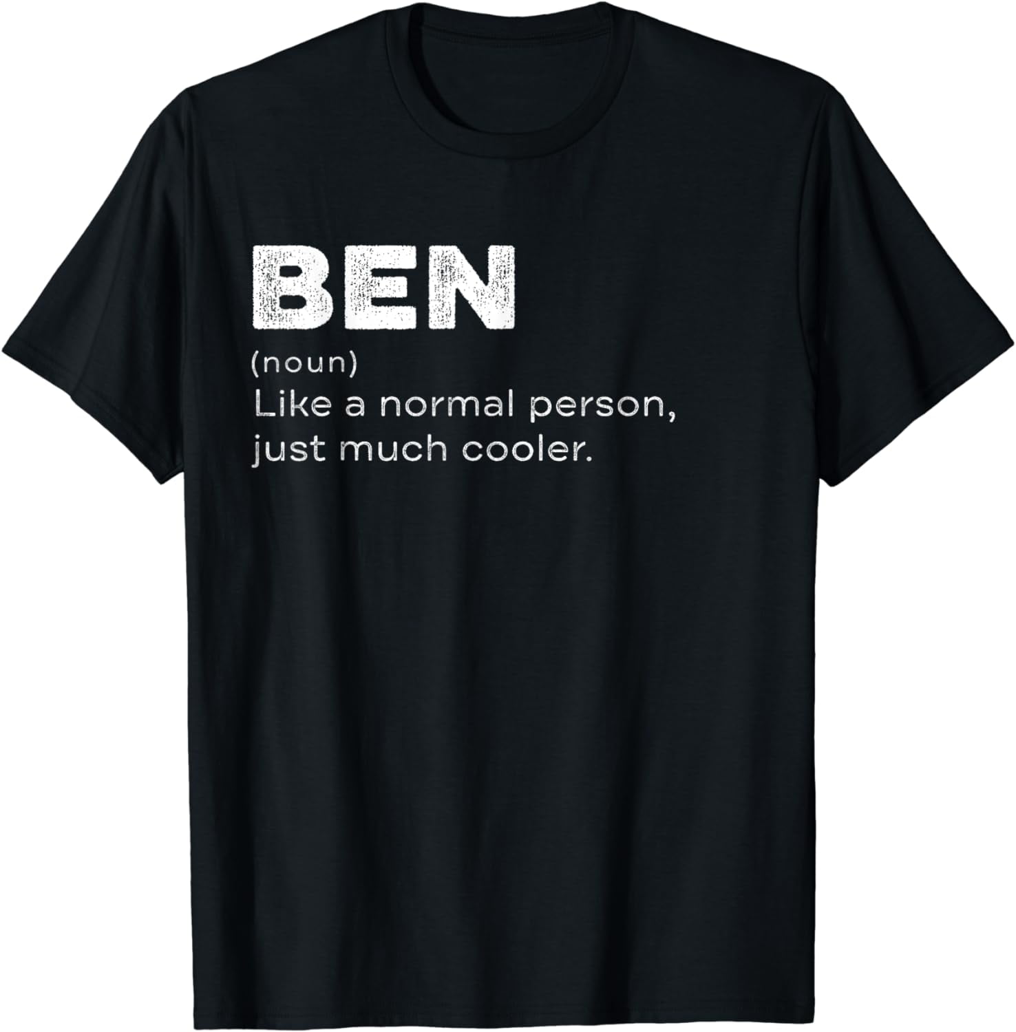 Ben Definition Personalized Name Funny Birthday T-Shirt - Walmart.com